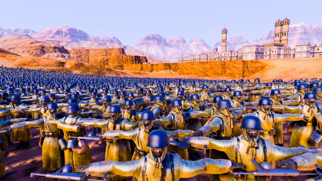 17000 Dwarf Mattocks VS 15000 Eastern Front German 3s. Ultimate Epic ...