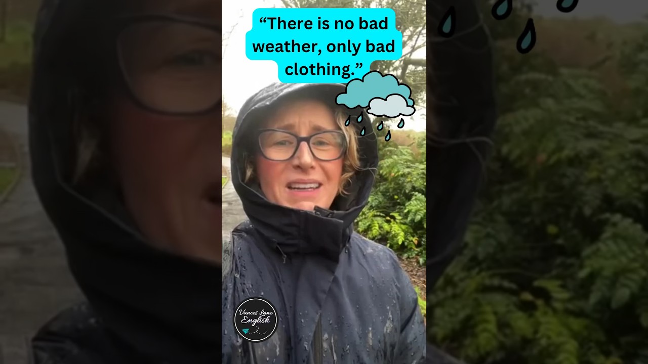 There is no bad weather - YouTube