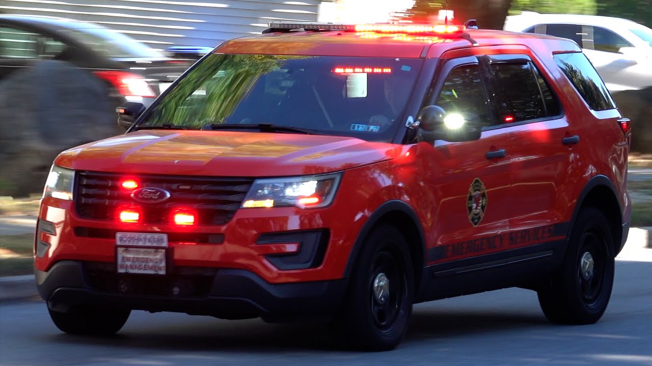 Boothwyn EMS Chief 140 Responding - YouTube