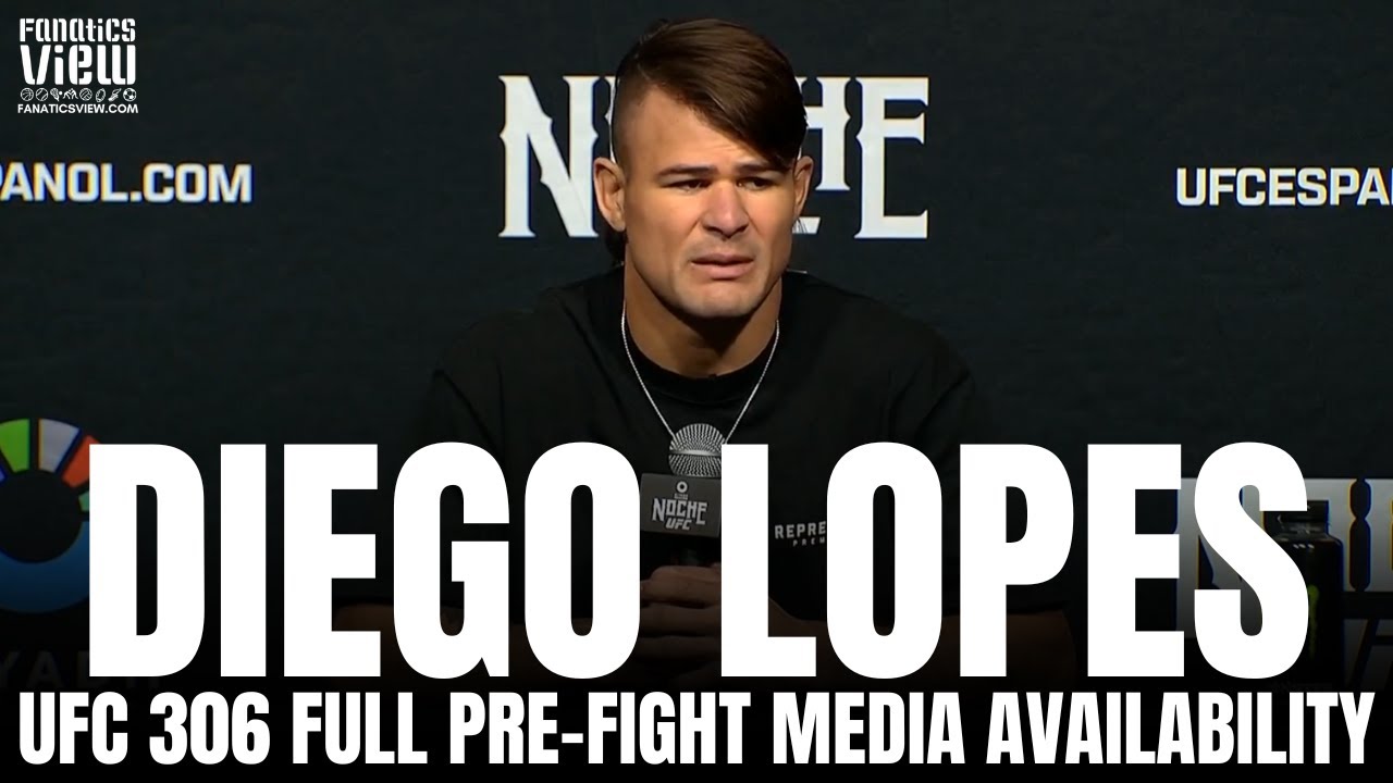 Diego Lopes Discusses UFC 306 Matchup vs. Brian Ortega & Reveals Cain ...