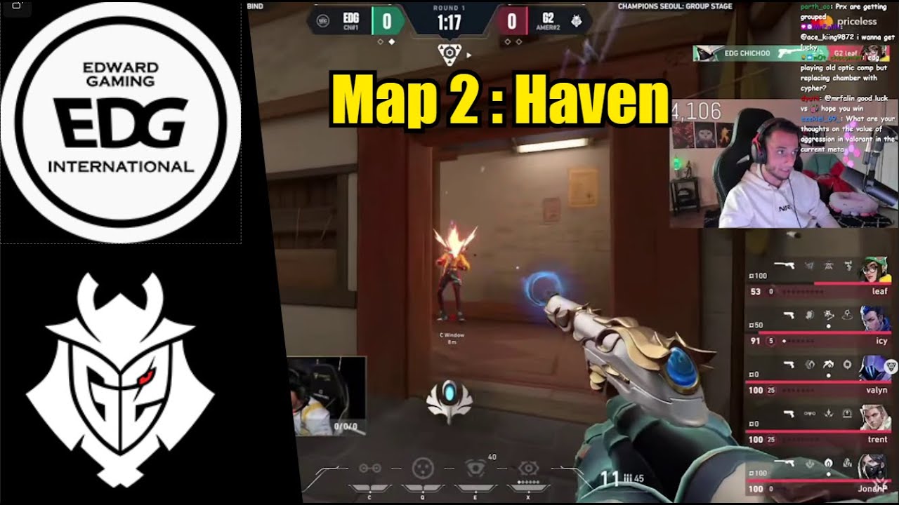 FNS reacts to EDG vs G2 | Map 2 | Valorant Champions 2024 | - YouTube