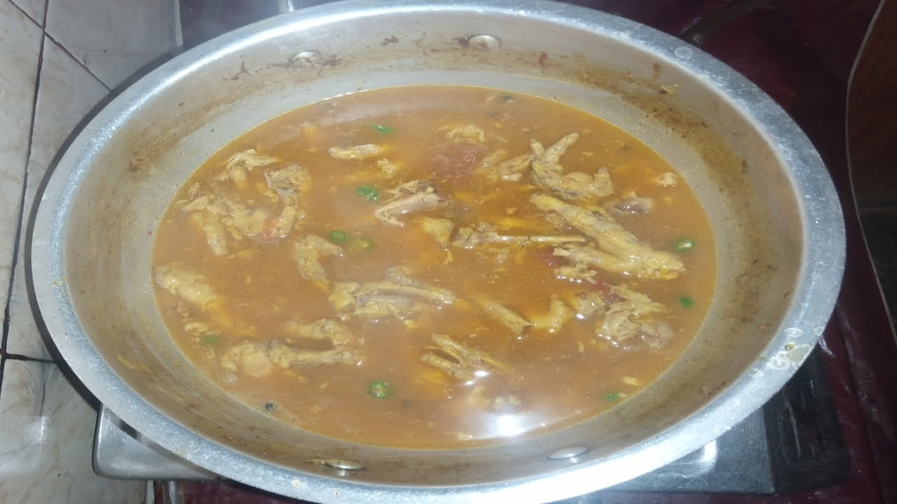 chicken panja recipe | murghi k panje|chicken feet soup#panje - YouTube