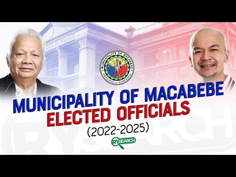 MUNICIPALITY OF MACABEBE, PAMPANGA ELECTED OFFICIALS (2022-2025) | RY ...