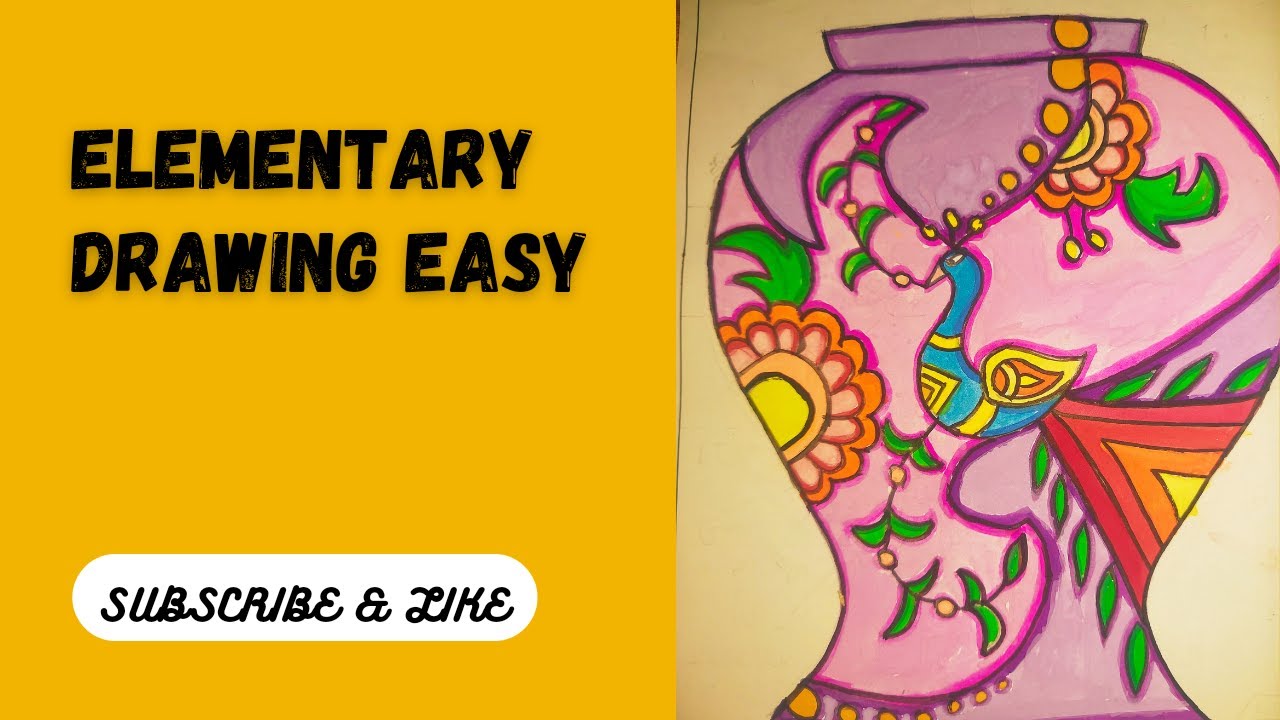 EleMenTary draWinG eaSy # DRAWING &CRAFT #SUPER SIMPLE - YouTube