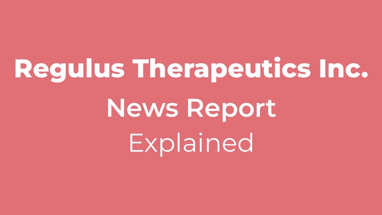 Regulus Therapeutics: Kidney Drug Data - Hope or Hype? - YouTube