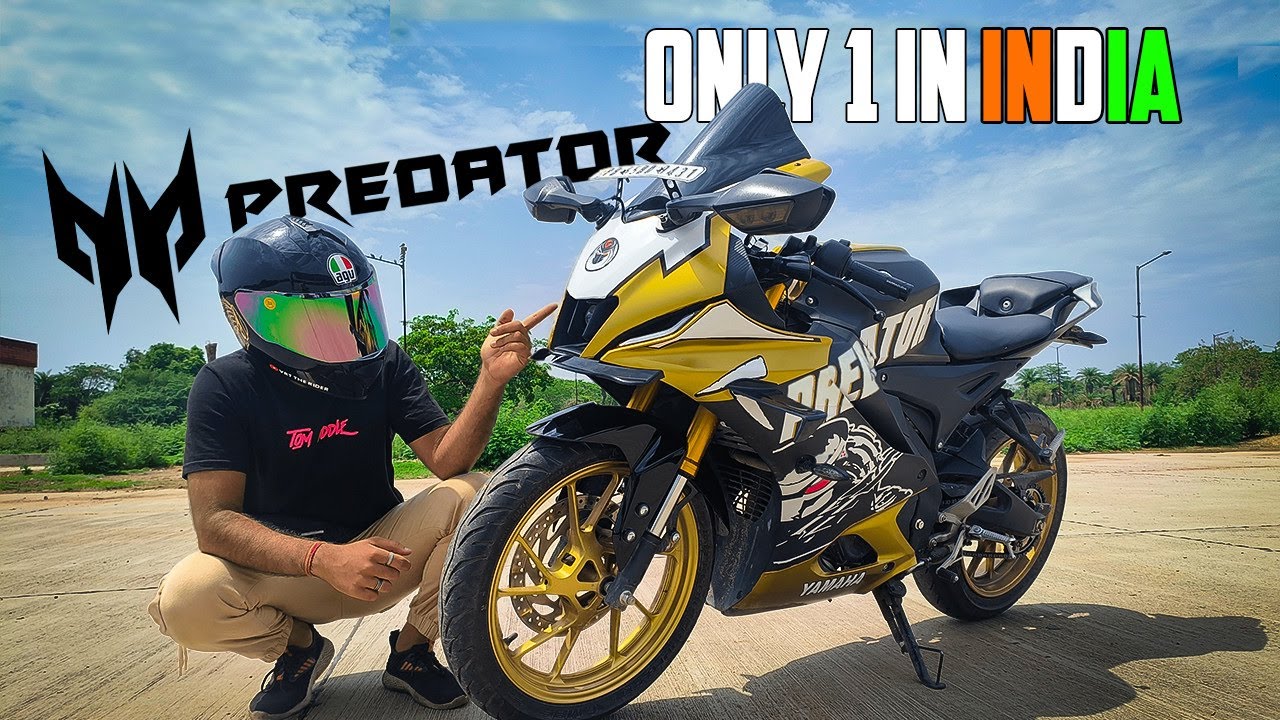 2023 Yamaha R15 V4 Full Body Wrap Modification | Only One in India ...