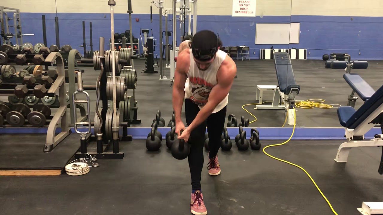 Split Stance RDL with Rotation - YouTube