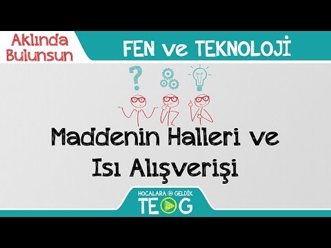 Aklında Bulunsun - Maddenin Halleri ve Isı Alışverişi