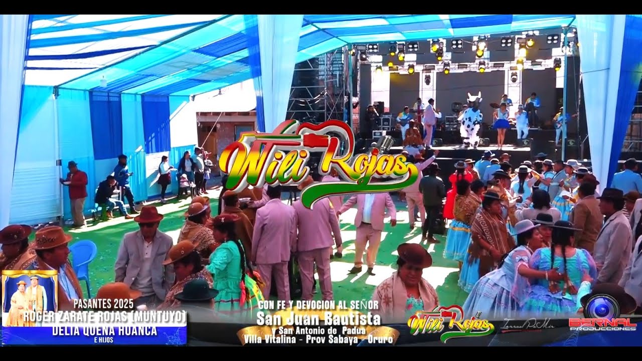 BERNAL PRODUCCIONES EN VILLA VITALINA LOS PASANTES 2025 "ROGER ZARATE ...