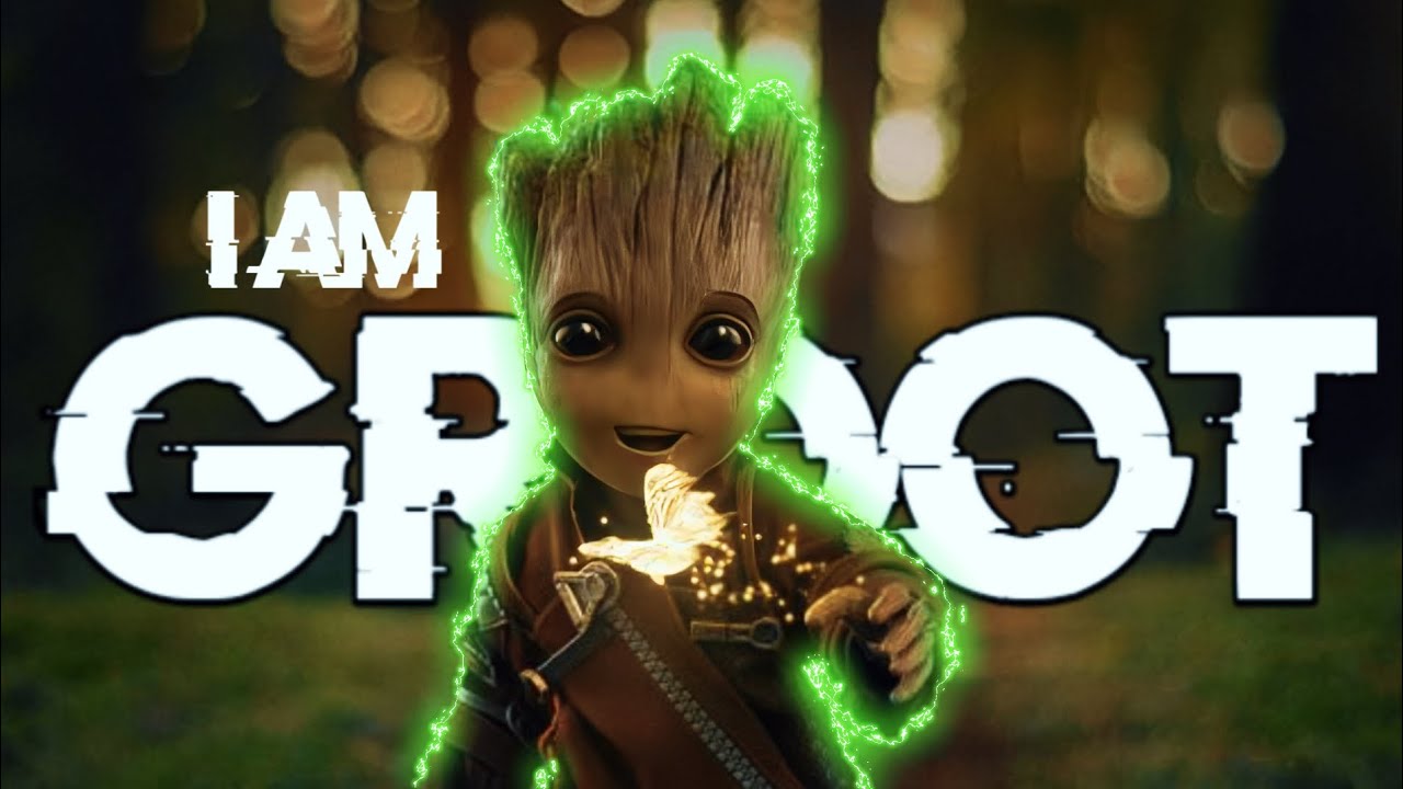 i am Groot || baby Groot video || - YouTube