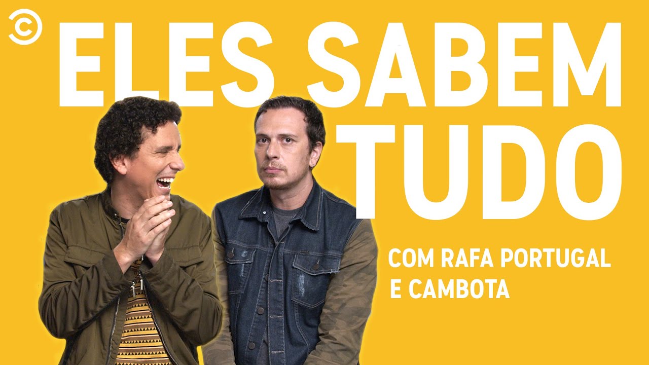 Rafa Portugal e Cambota sabem TUDO! | Comedy Central A Culpa é do ...