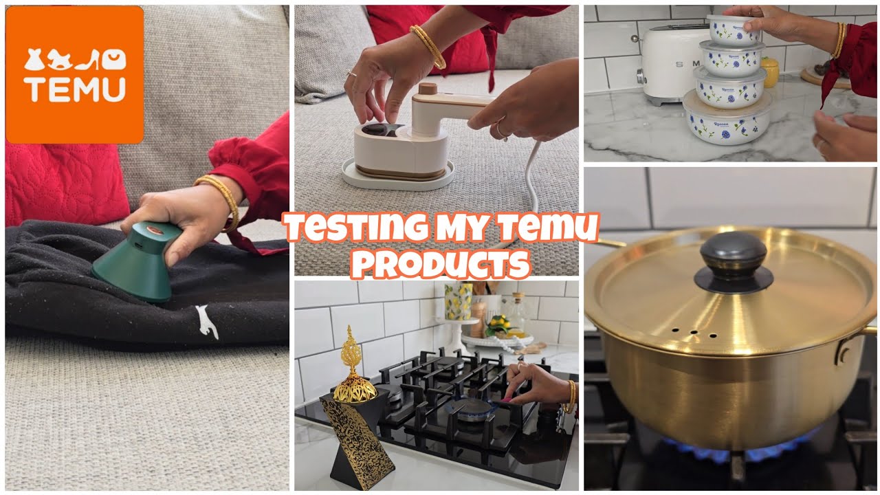 Testing My Temu Products||Temu Products||@bushrassimplelife - YouTube