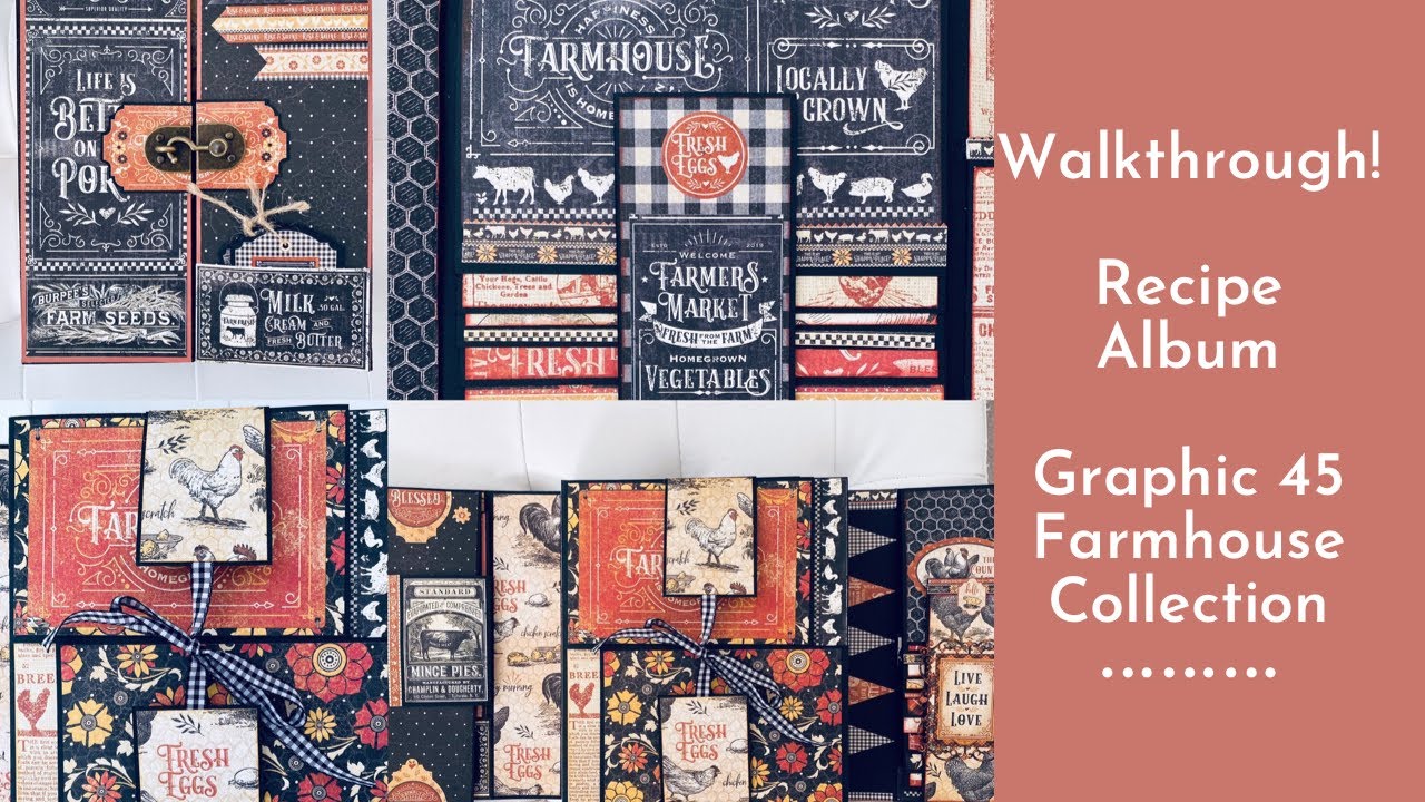 Walkthrough graphic 45 recipe album - YouTube