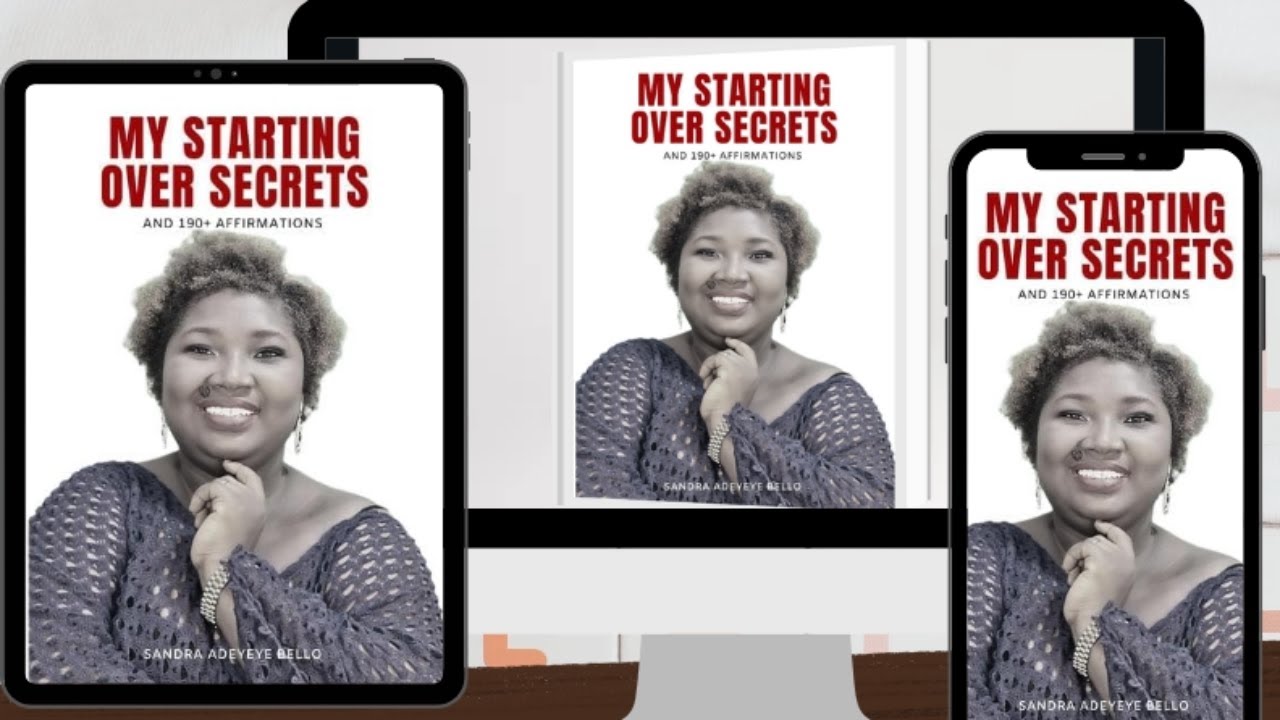 My STARTING OVER SECRETS - BOOK LAUNCH - YouTube