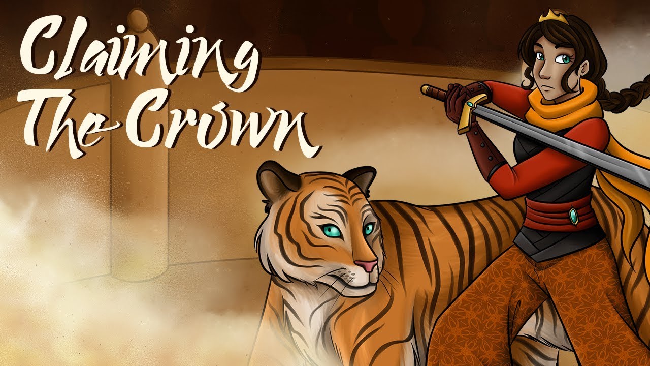 CLAIMING THE CROWN | Book Hooked Box September Art - YouTube