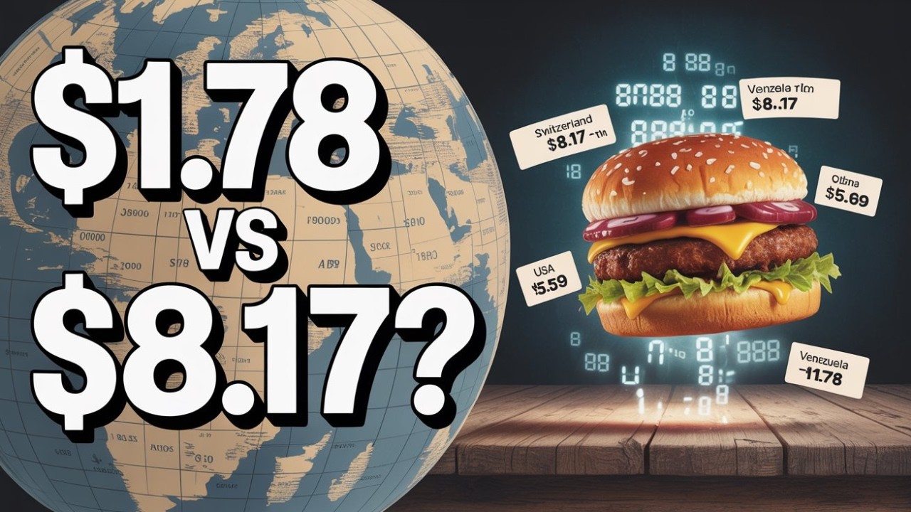 How a Burger Explains Global Economics (The Big Mac Index) - YouTube