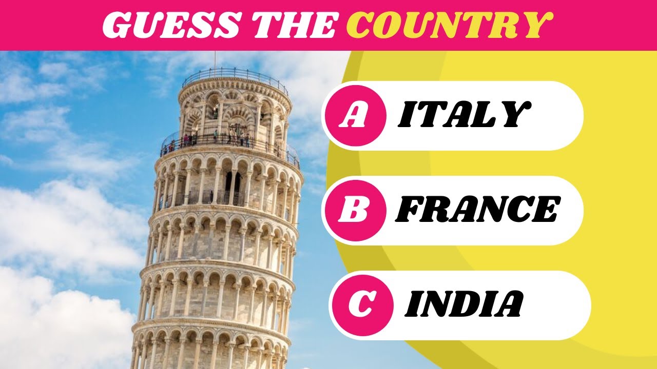 Can You Guess The Country By Landmarks And Monuments 🌎 Guess The ...