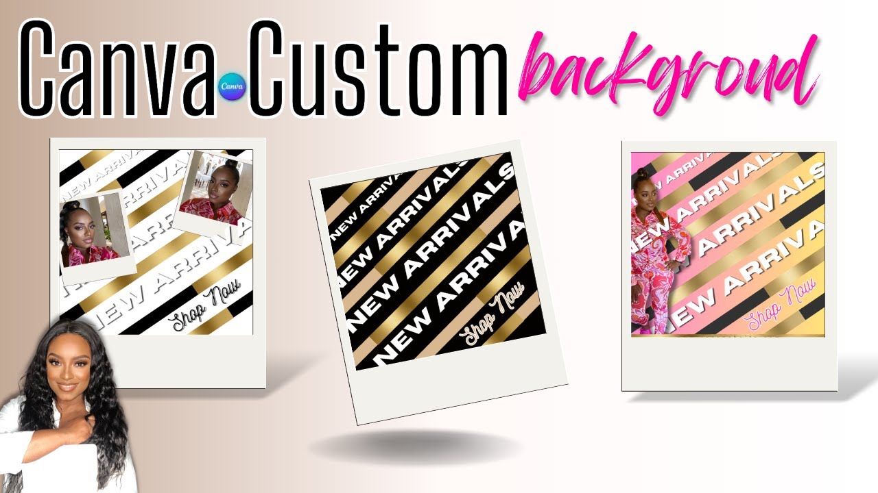 How to Create Your Own Custom Background Using Canva| Easy Tutorial for ...