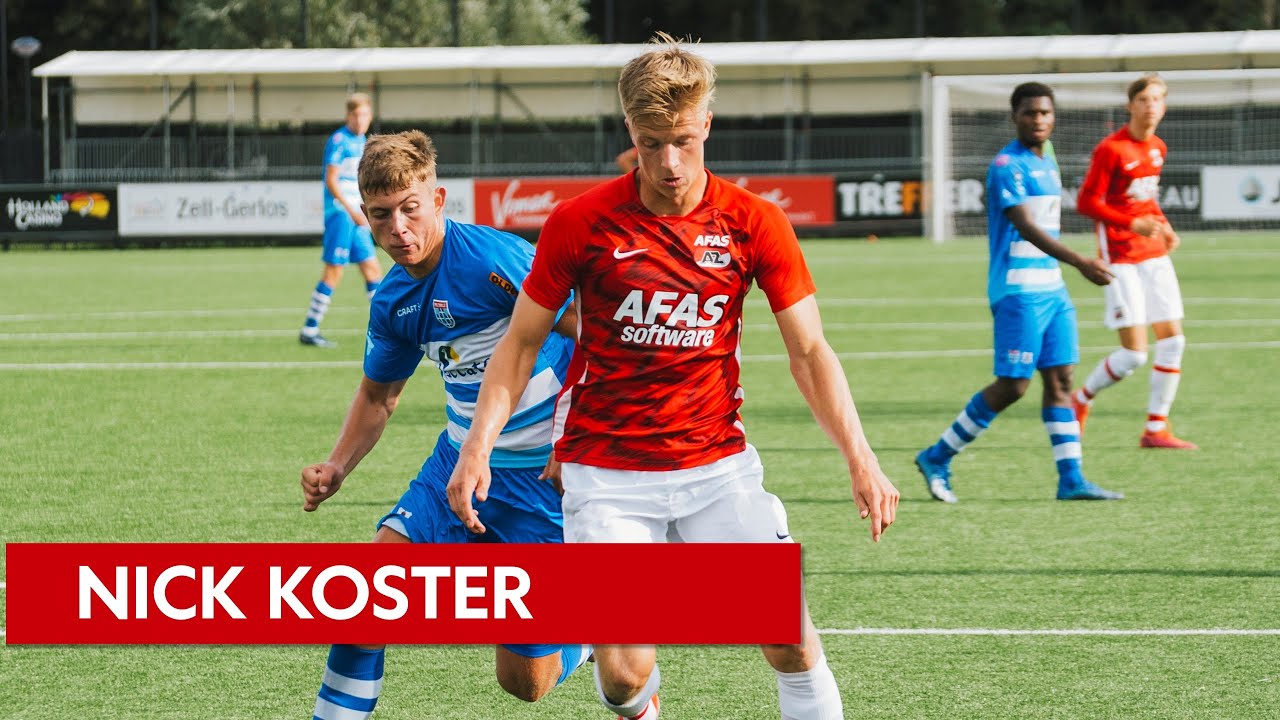 Talent Goal Tuesday | Nick Koster | AZ Onder 18 - YouTube