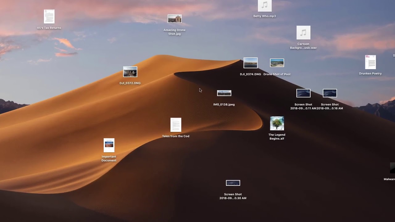 Mac Basics - Organise your Desktop - Stacks - YouTube