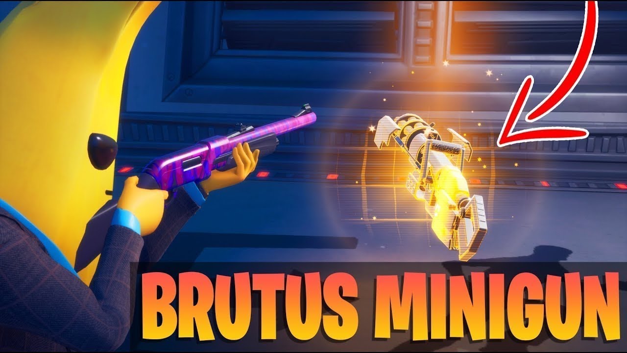 FORTNITE MYTHIC MINI GUN ONLY CHALLENGE - YouTube