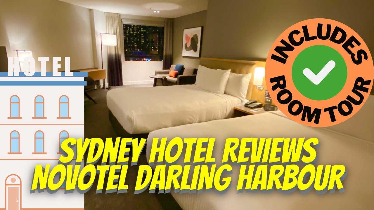 Hotels near the ICC - Novotel Darling Harbour Hotel Sydney - Room Tour ...