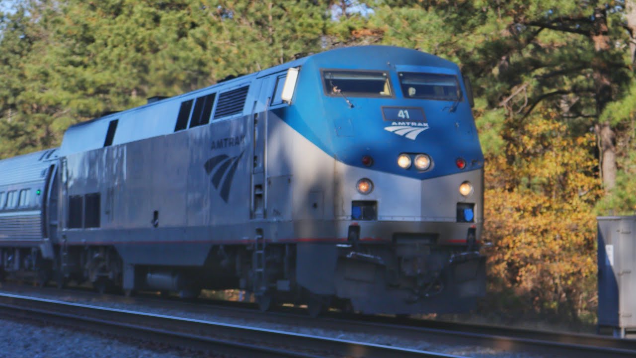 Amtrak 79 Carolinian at Collier Yard Petersburg, Va. November 27th 2021 ...
