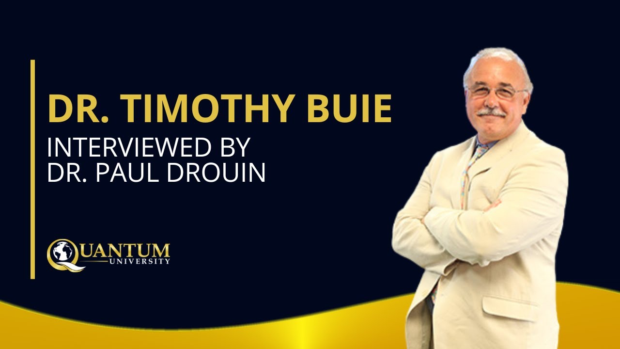 Dr. Paul Drouin Interviews Dr. Timothy Buie - YouTube