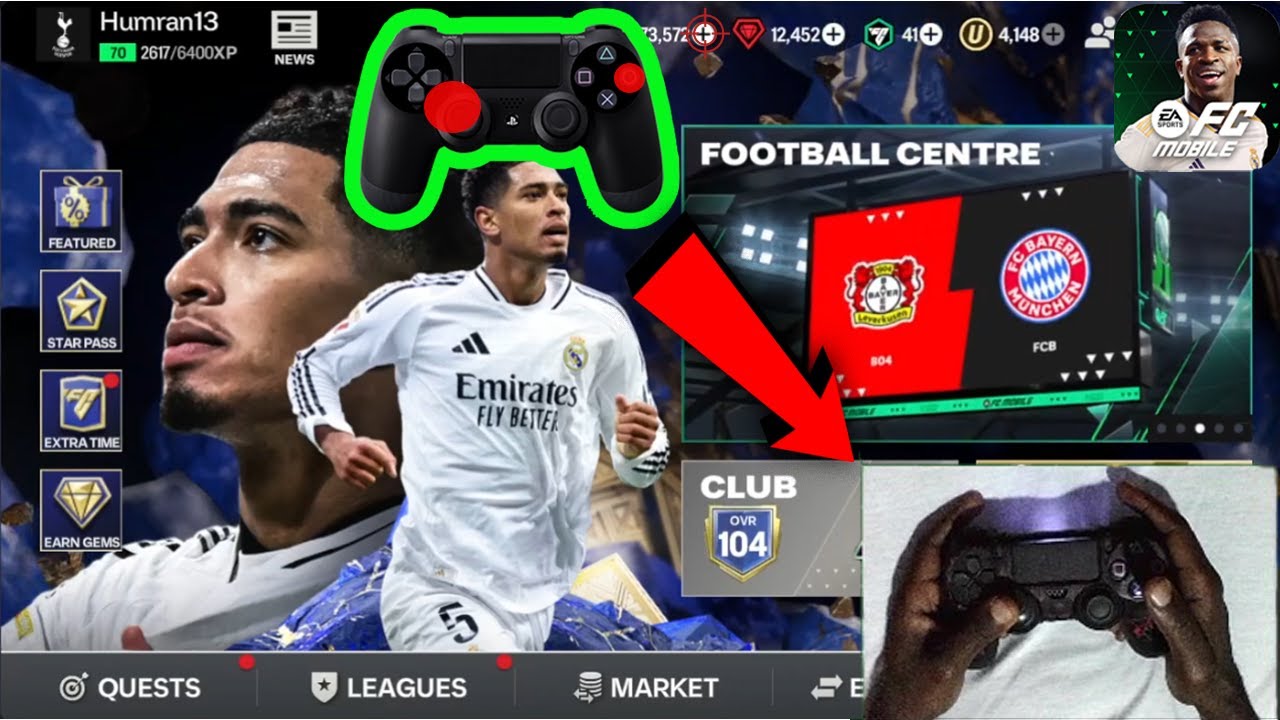 FC Mobile 25 Gameplay with Controller! 🎮 Pro Tips & Tricks - YouTube