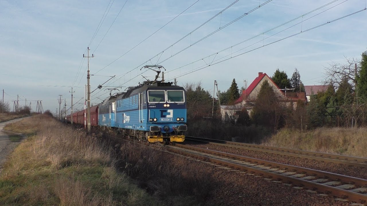 [Polregio, CD Cargo Poland] EN57-673 i 163 034-2 z 130 019-3 | Ścinawa ...