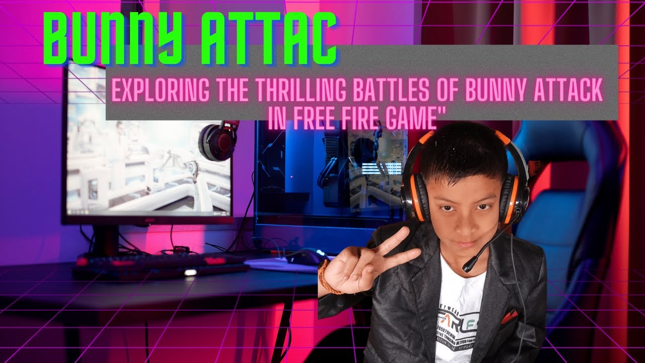 Come with me and play Surviving a Bunny Attack in Free Fire and ...