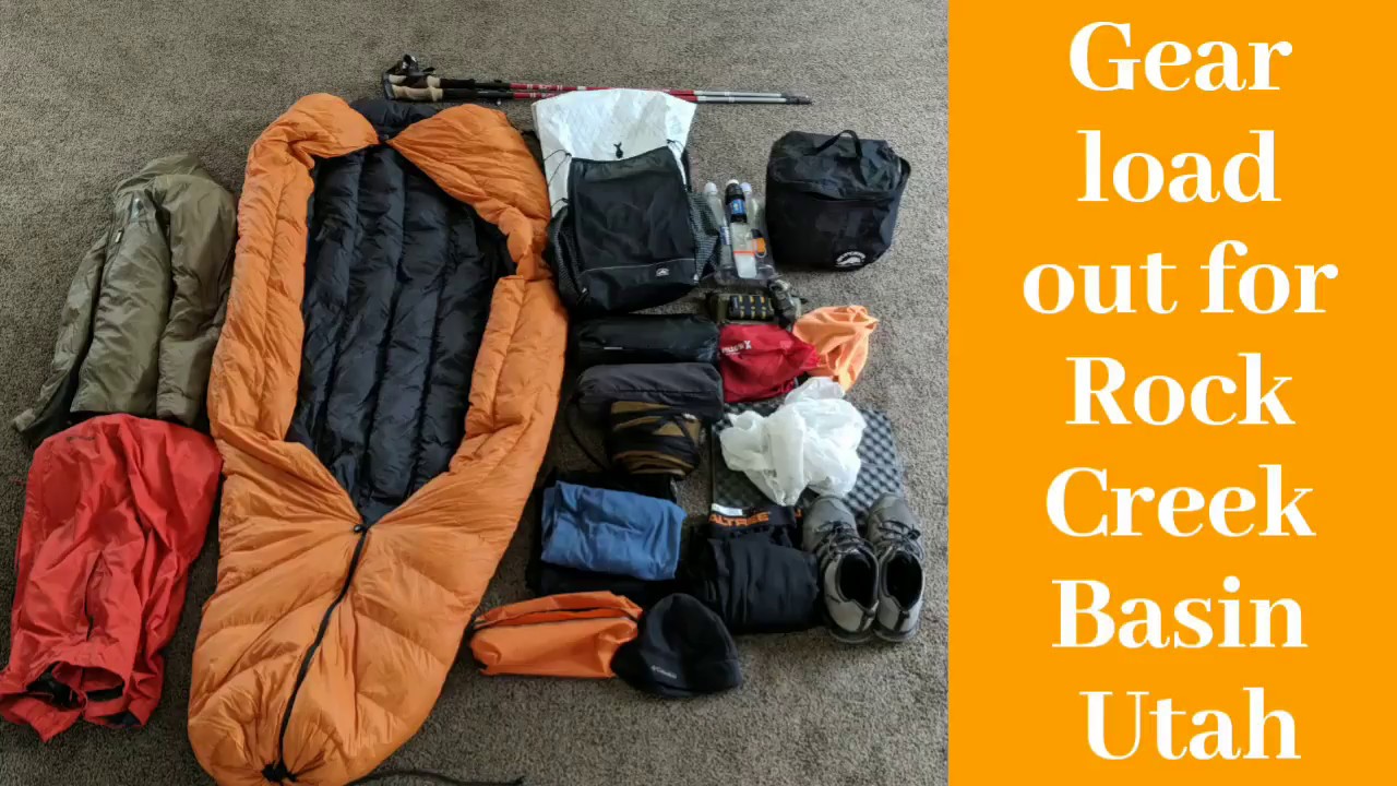 Gear Load out for Rock Creek Basin Utah - YouTube