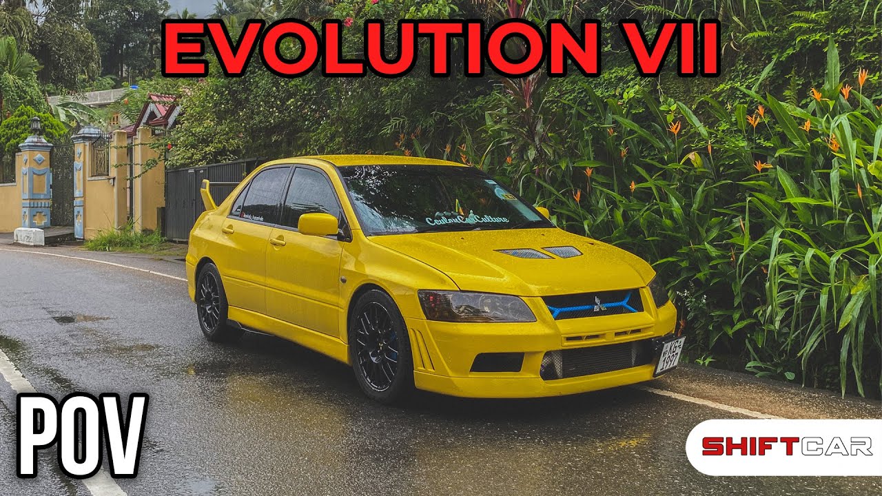 MITSUBISHI LANCER EVOLUTION VII POV DRIVE [4K] - YouTube