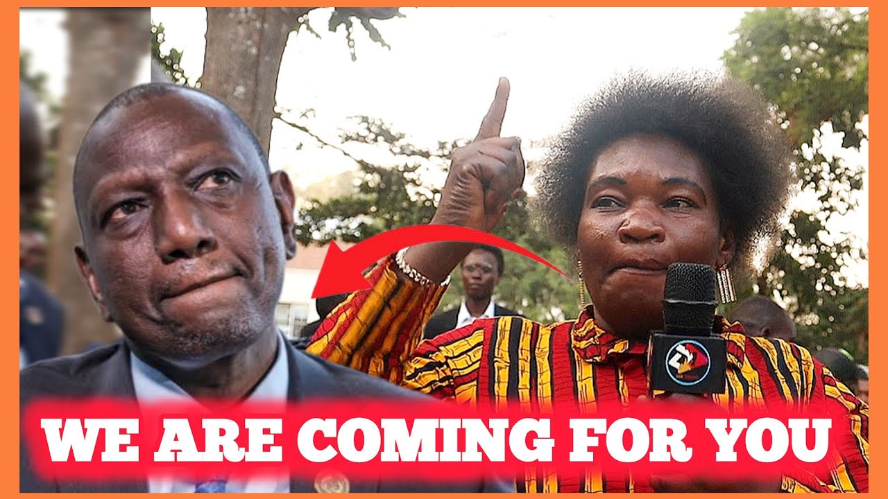 RUTO UNDER TENSION!! Mama Mboga THREATENS RUTO Baldy With Furious ...