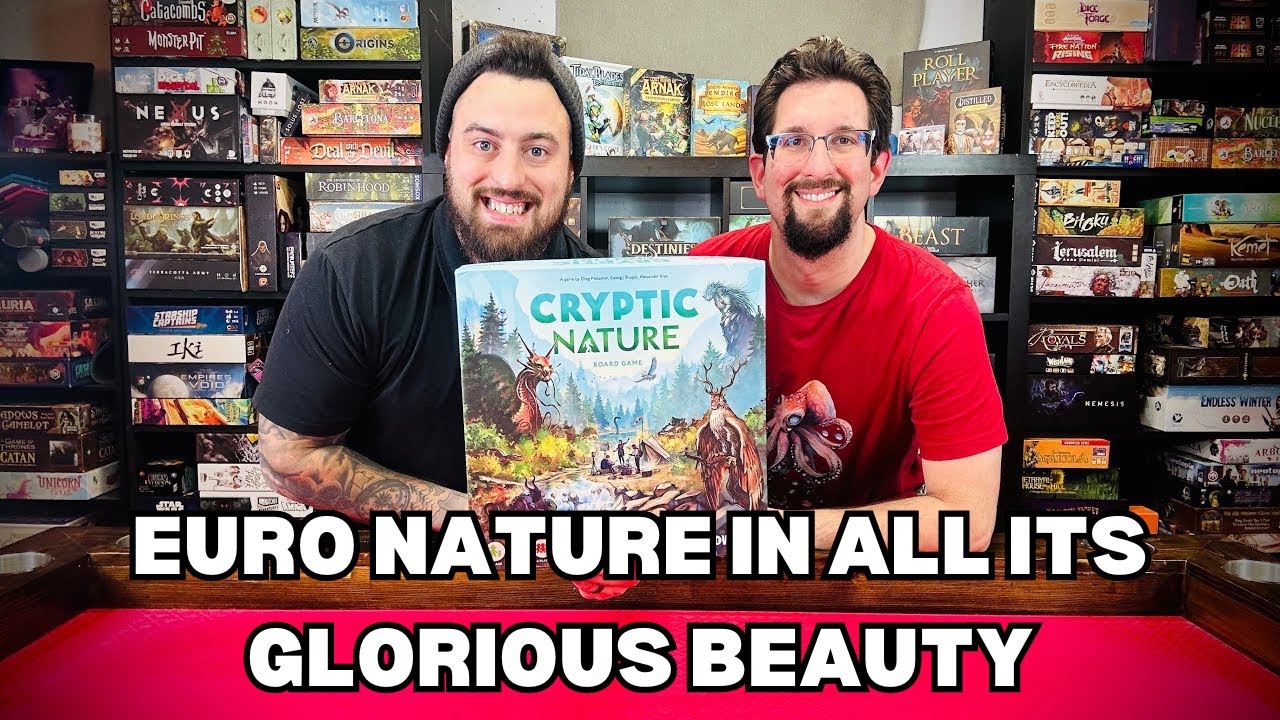 Cryptic Nature Board Game Review - First Impression - Kickstarter - Idventure - YouTube