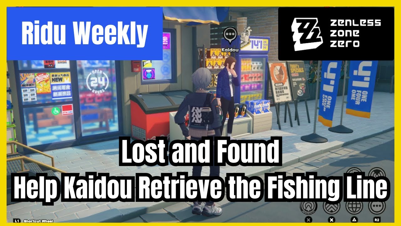 Help Kaidou Retrieve the Fishing Line | Zenless Zone Zero Ridu Weekly ...