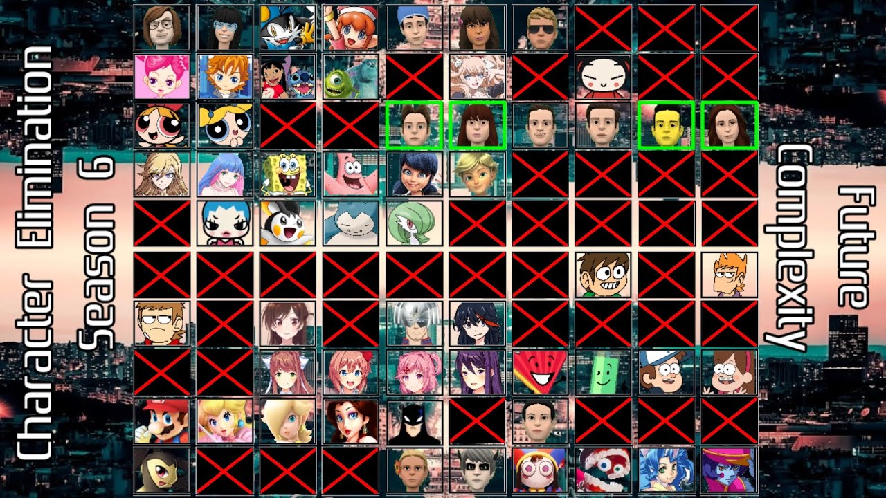 Character Elimination Season 6 Part 13/40 (CLOSED) - YouTube