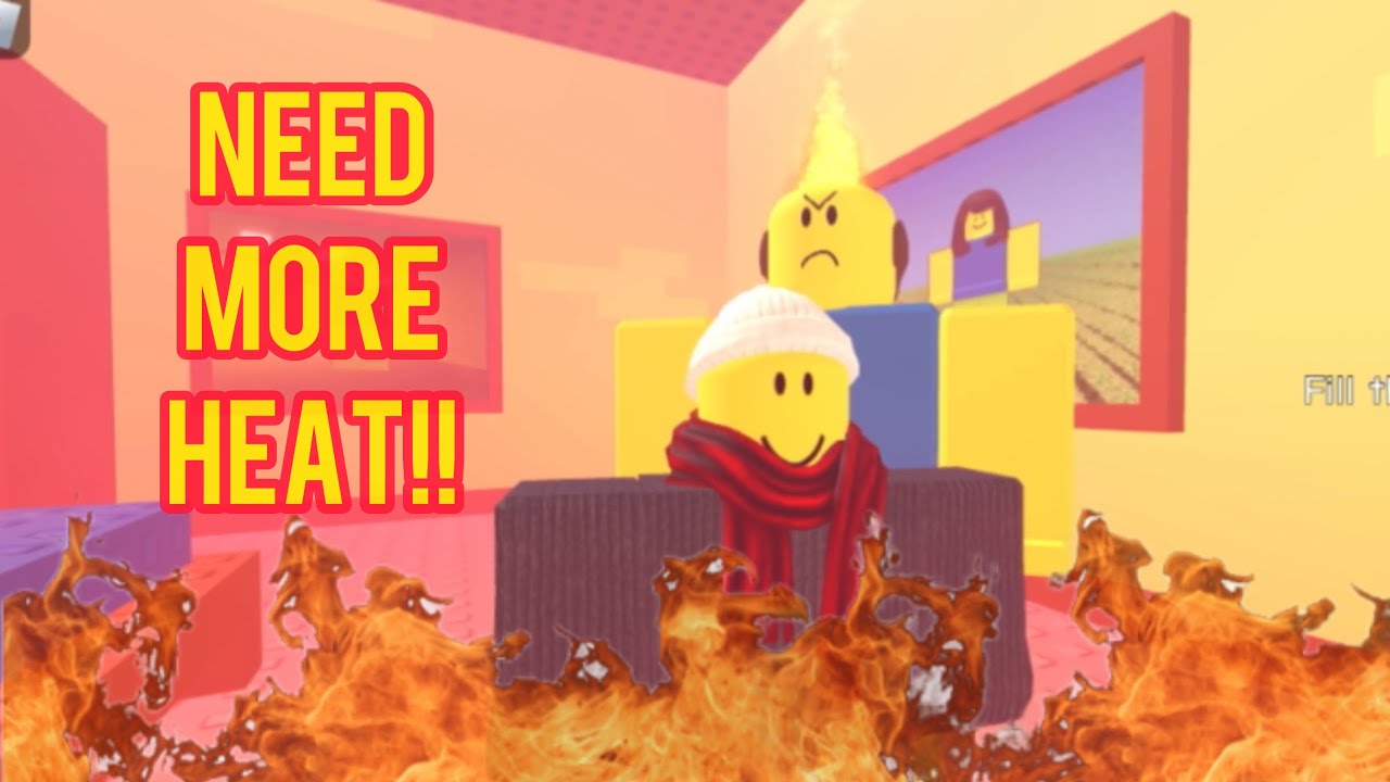 I Set The Entire House On Fire!! Roblox Need More Heat Gameplay - YouTube