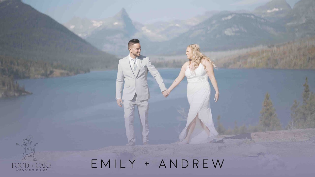 Emily + Andrew ⎜ A Sunrise First Look ⎢ Food + Cake Wedding Films - YouTube