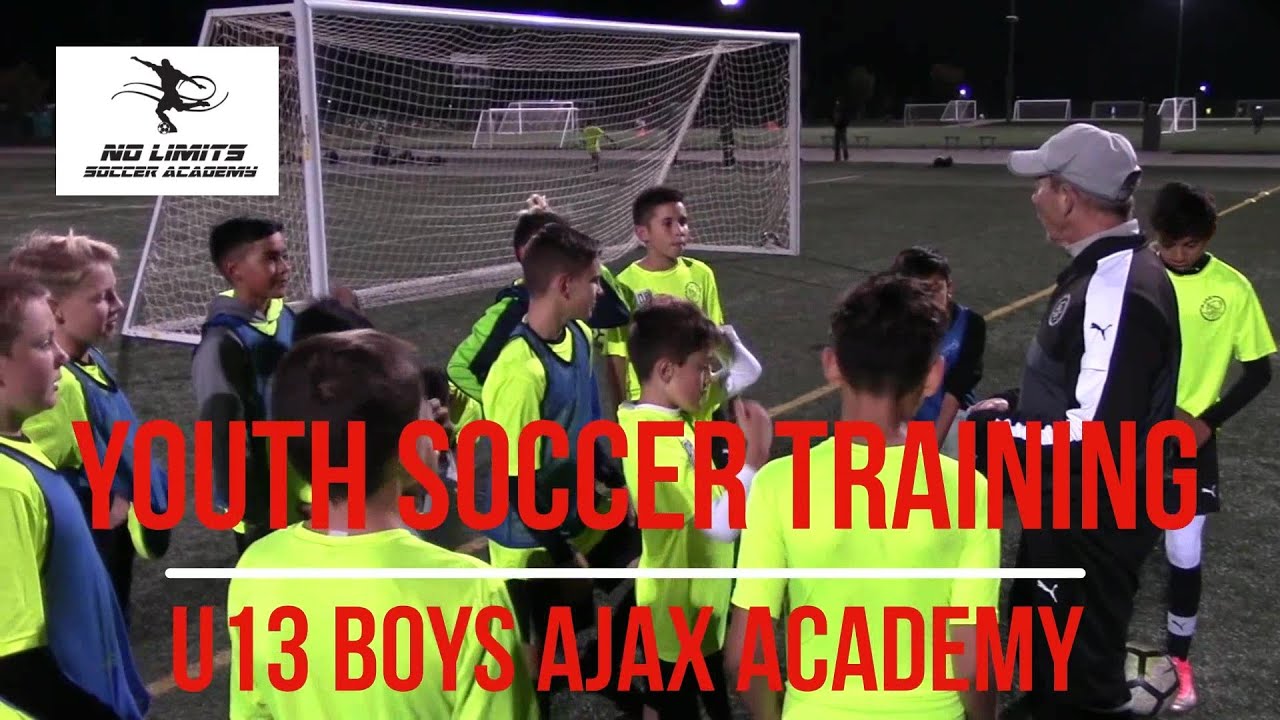 Soccer Team Training: Passing and Vision Exercise - U13 Boys - YouTube
