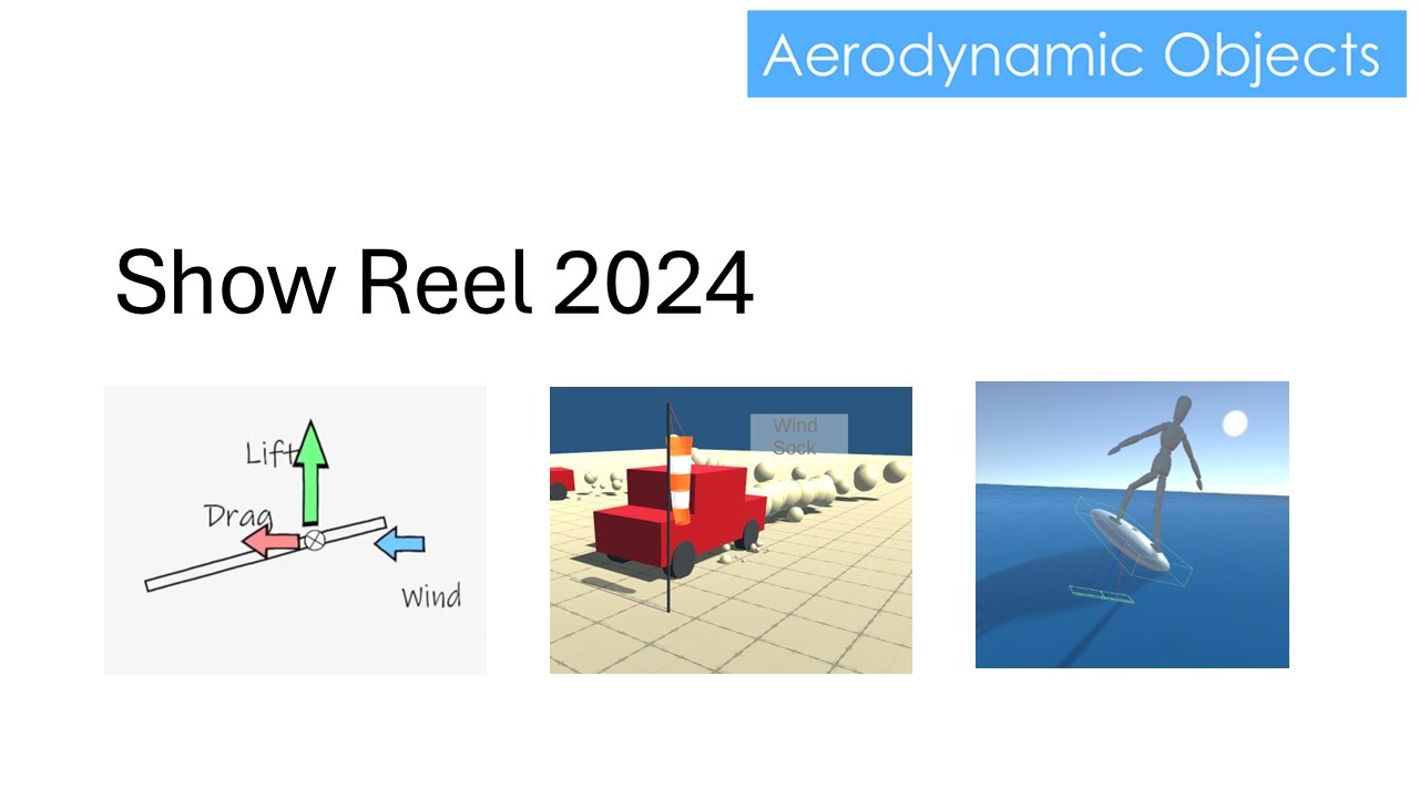 Aerodynamic Objects Show Reel 2024 - YouTube