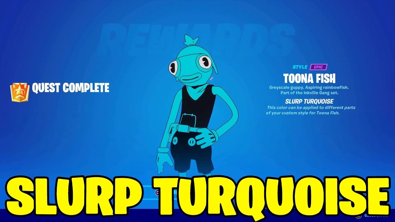 Fortnite Color Bottles Locations.Slurp Turquoise - Rippley Style - YouTube