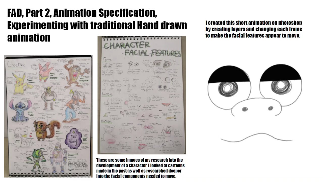 Portfolio slide 4, Animation specification, Hand drawn animation - YouTube