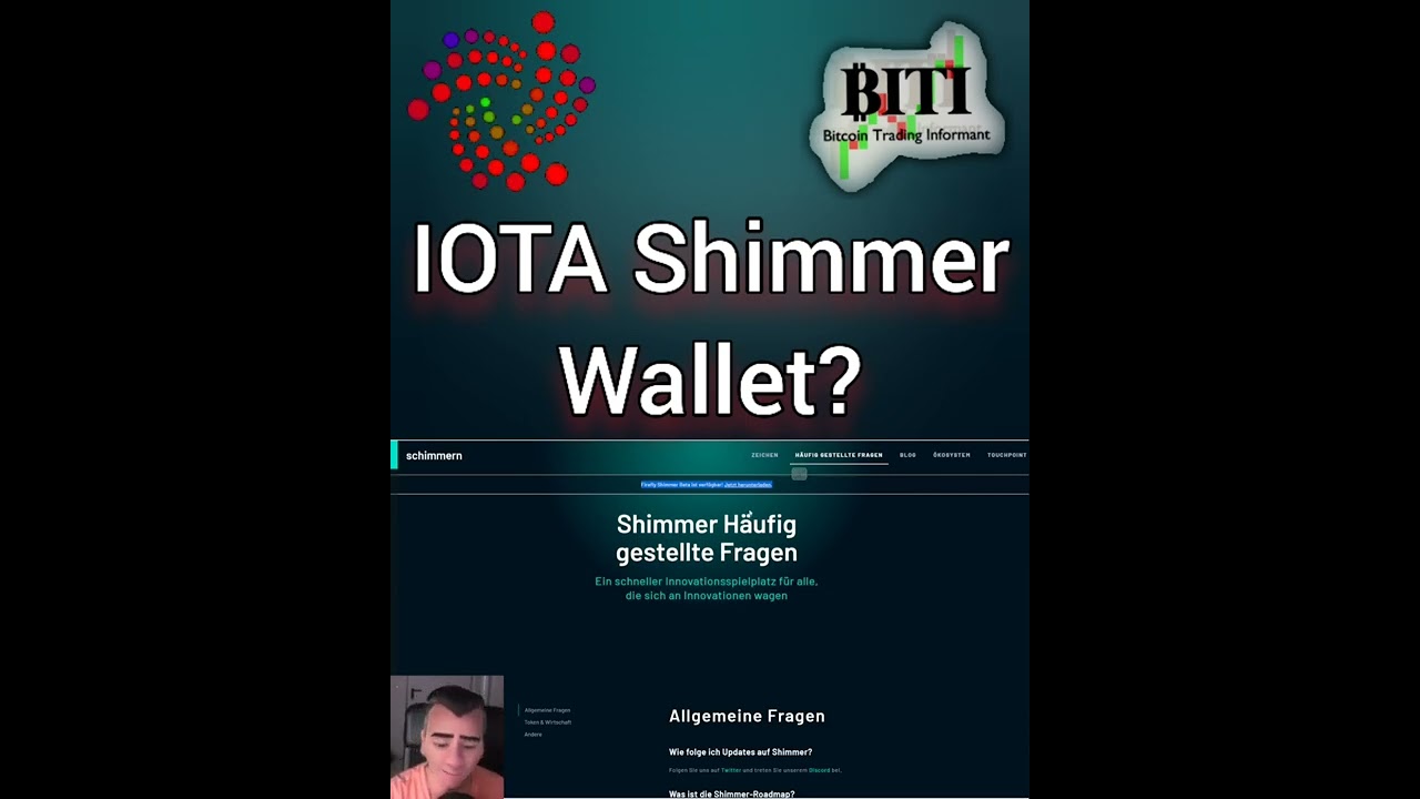 Iota Shimmer Wallet? - YouTube
