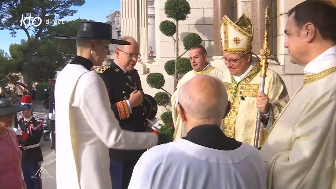 Messe d'action de grâce pour la fête nationale de Monaco - YouTube