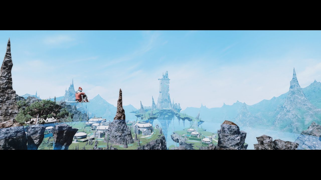 FFXIV Hinterlands [5.3] GM JAIL??? Waterfall Hole - YouTube
