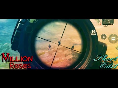 Million Roses Short Edit | PUBG Mobile | #Montage | #A1_Experiment |
