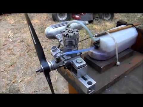 ASP 46BB ABC RC ENGINE RUNNING! - YouTube