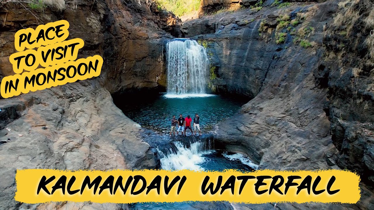 Kalmandavi Waterfall Jawhar | Place To Visit In The Monsoon | Drone ...
