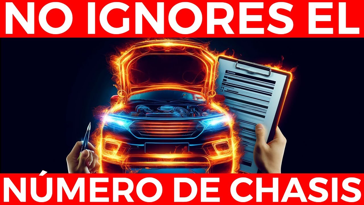 🚘Número VIN: 5 DATOS que debes conocer sobre el NÚMERO DE CHASIS de tu ...